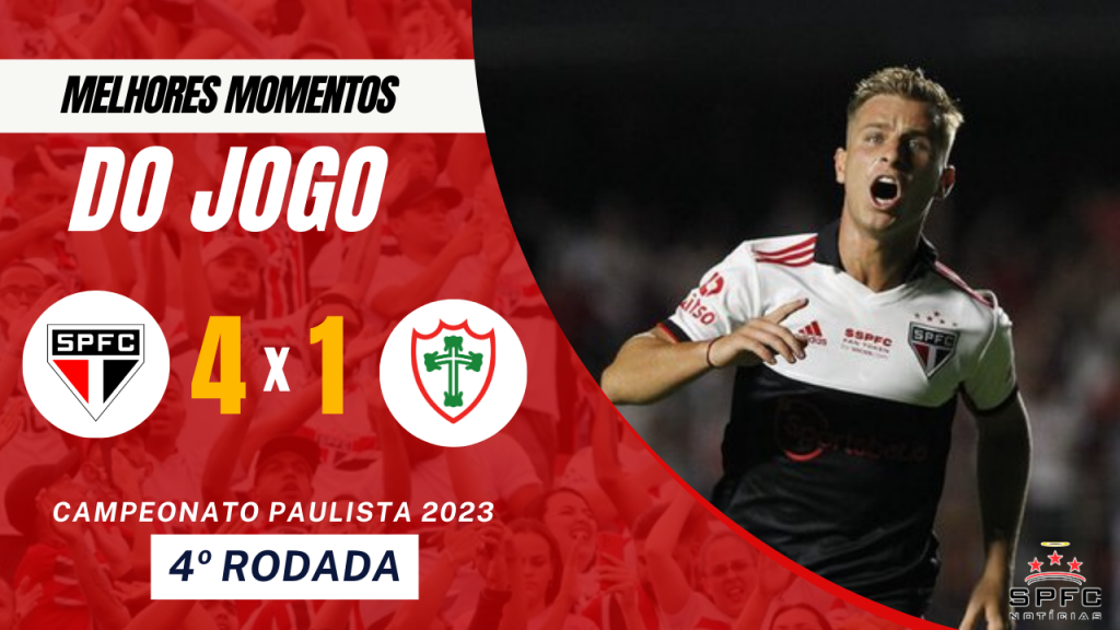 Paulistão 2023 | Melhores momentos de São Paulo 4x1 Portuguesa Paulistão 2023 | Melhores momentos de São Paulo 4x1 Portuguesa
